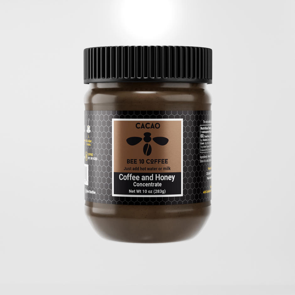 Bee10Coffee | Coffee Paste with Honey | Concentrate Just Add Hot Water ...